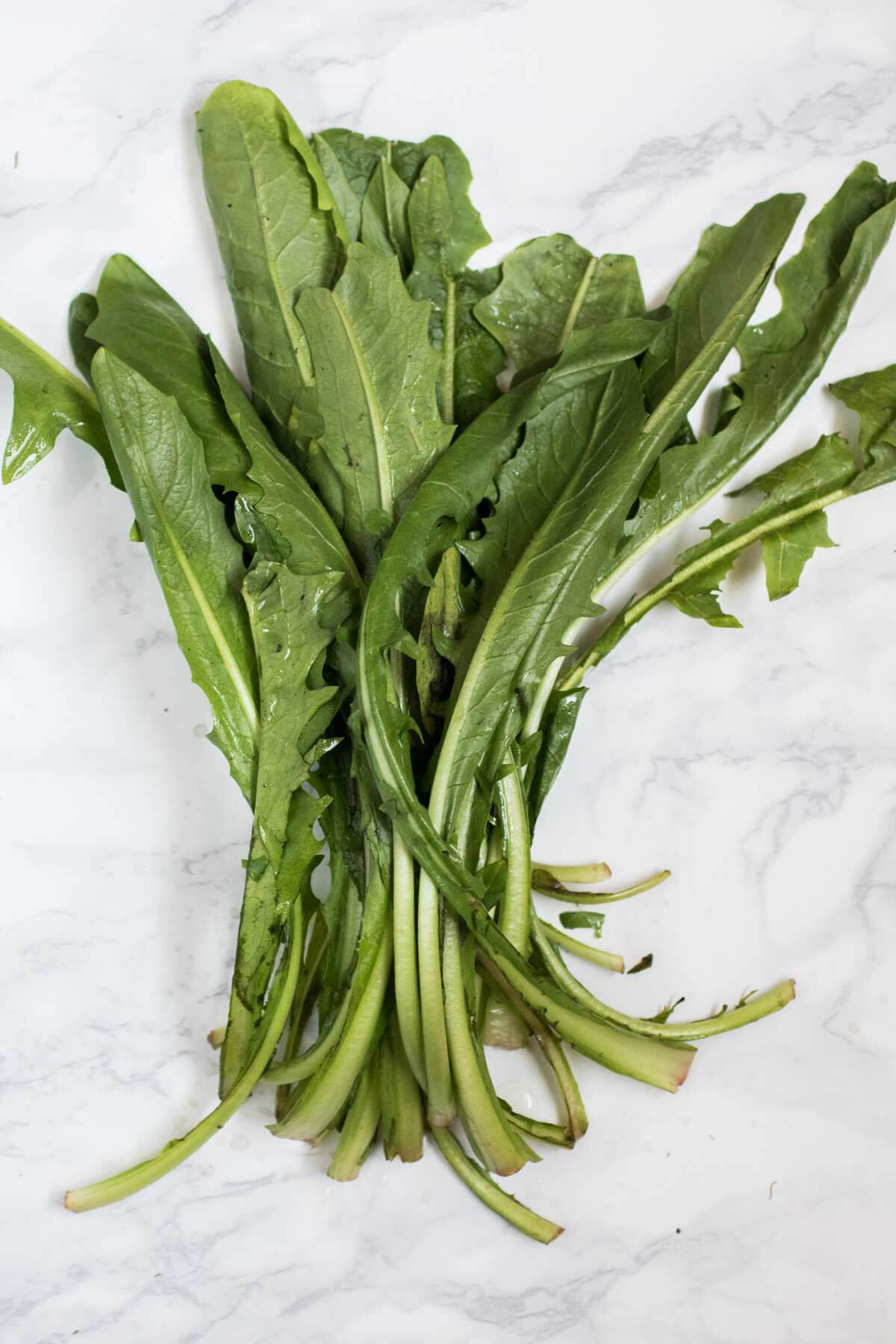 Maple Bacon Dandelion Greens - Abra's Kitchen